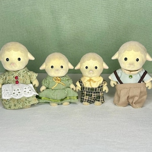 Lambrook Sheep Family ~ Calico Critters | Sylvanian Families ~ Vintage ...