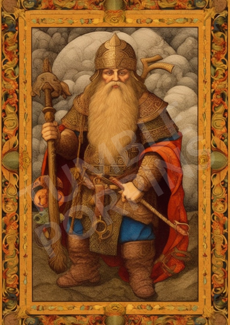 Custom Fantasy & RPG Character Art in the Style of Medieval Illuminated ...