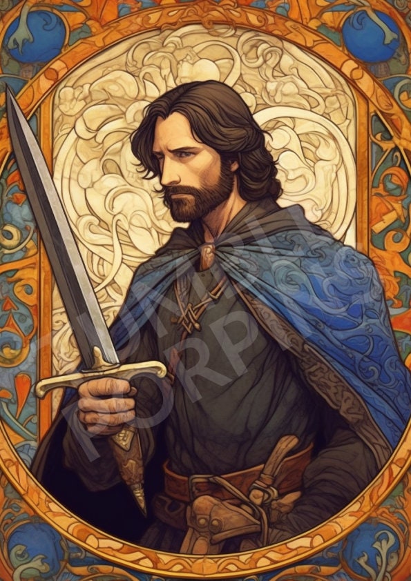 Custom Fantasy & RPG Character Art in the Style of Medieval Illuminated ...