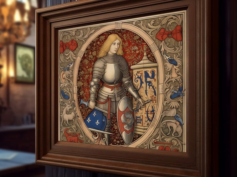 Custom Fantasy & RPG Character Art in the Style of Medieval Illuminated ...