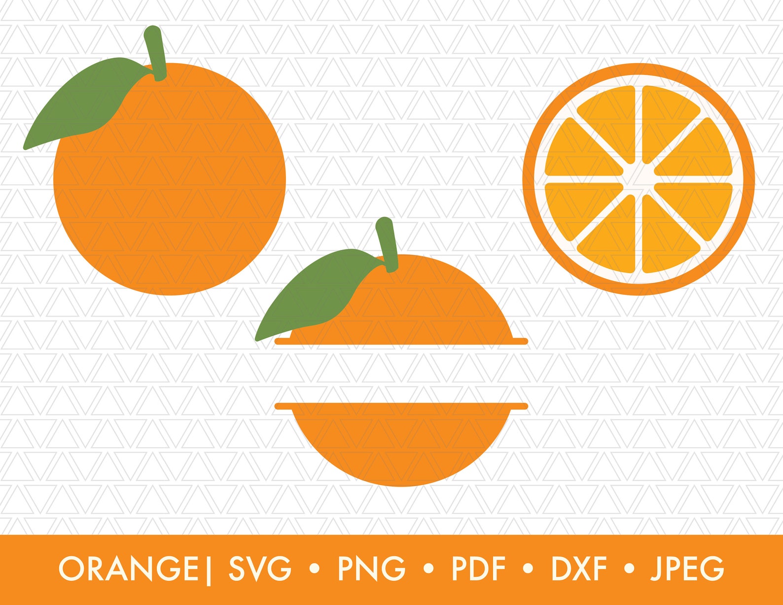 Orange SVG, Orange Fruit Svg, Lemon SVG, Orange Cut Files, Orange ...