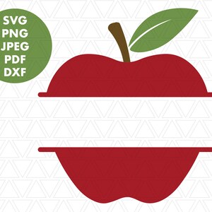 Apple Name Frame SVG, Apple SVG, Apple Clipart, Teacher Svg, Apple ...