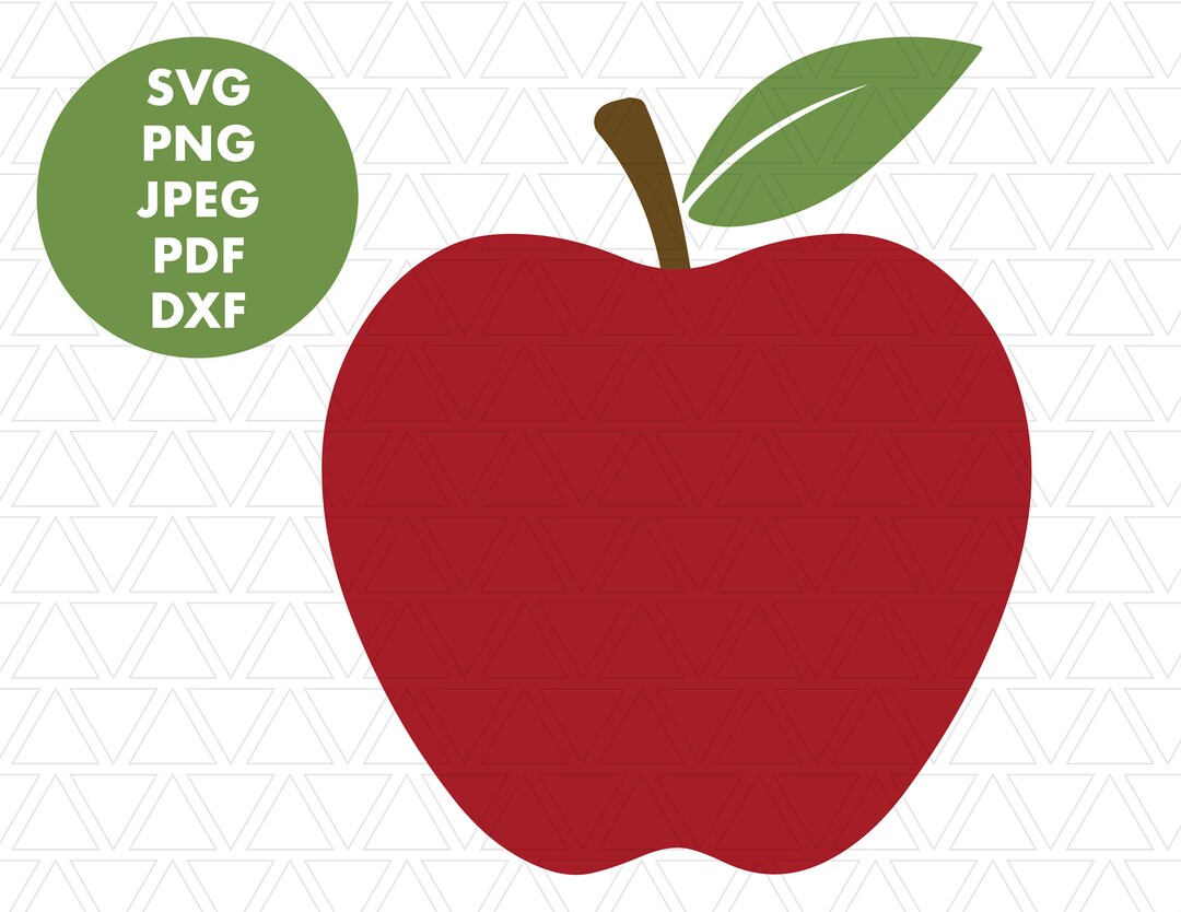 Apple SVG, Apple Clipart, Teacher Svg, School Svg, Apple Monogram Svg ...