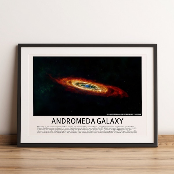 Andromeda Galaxy Poster - Etsy