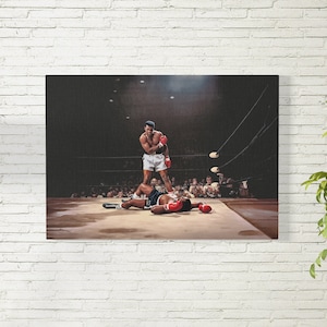 Muhammad Ali Iconic Photo Expanded Poster - Etsy