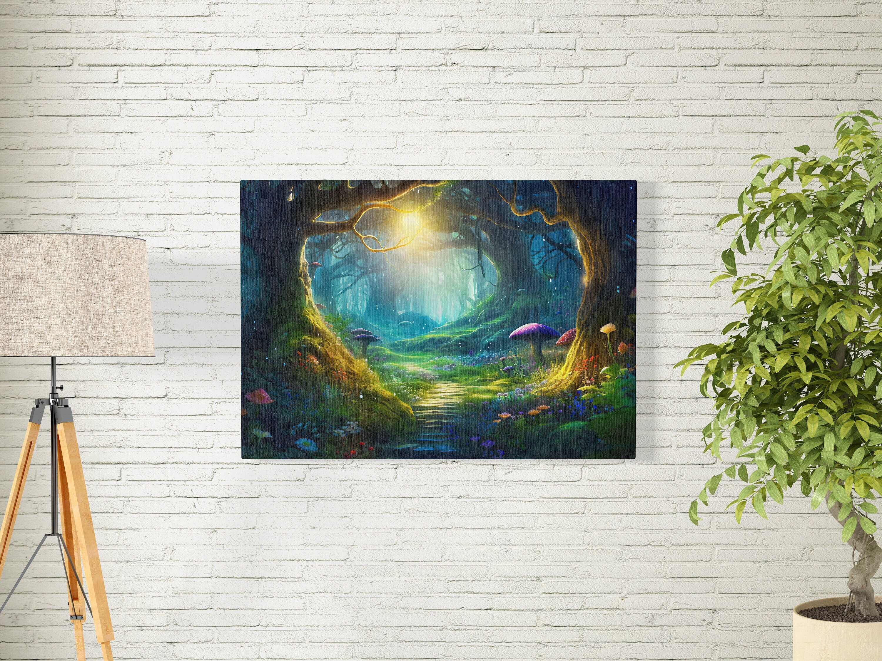 Enchanted Forest Poster - Etsy