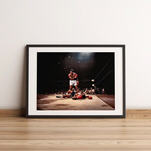 Muhammad Ali Iconic Photo Expanded Poster - Etsy