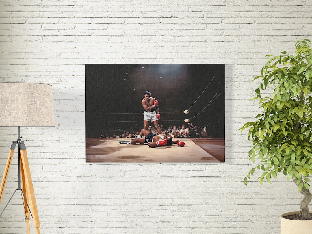 Muhammad Ali Iconic Photo Expanded Poster - Etsy