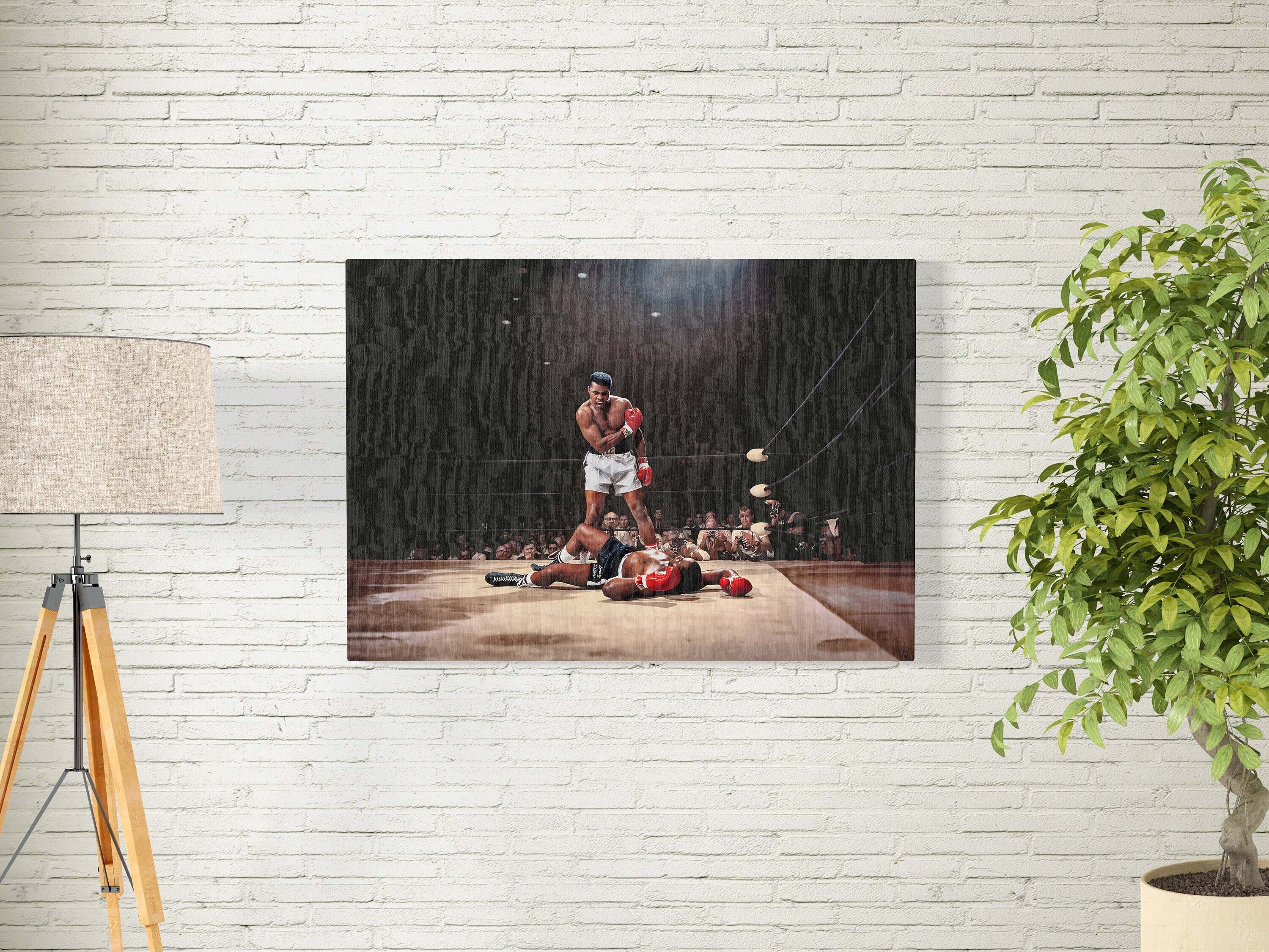 Muhammad Ali Iconic Photo Expanded Poster - Etsy