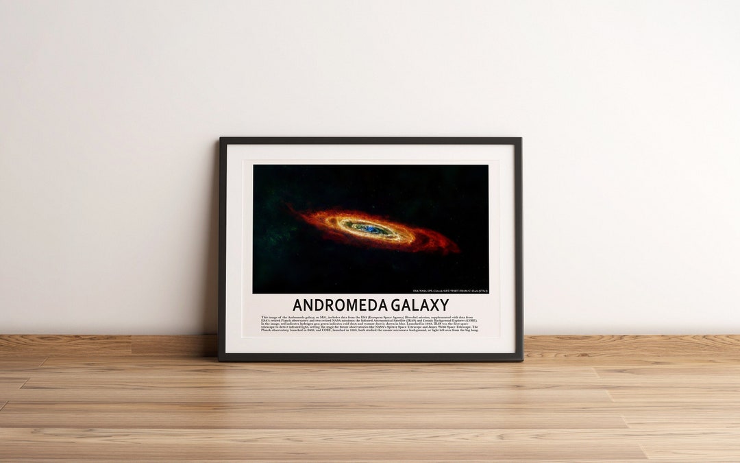 Andromeda Galaxy Poster - Etsy