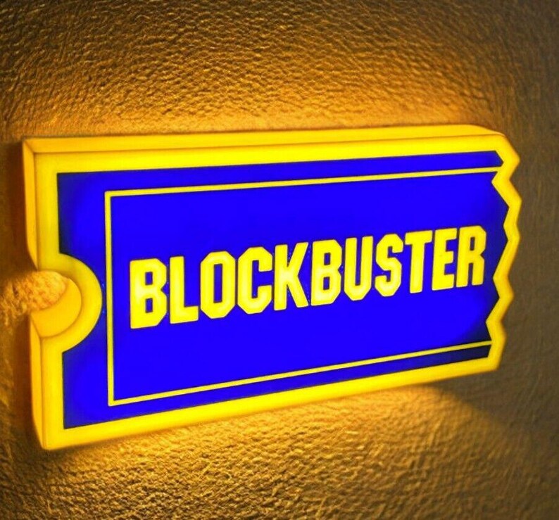 Blockbuster Box Light - Etsy