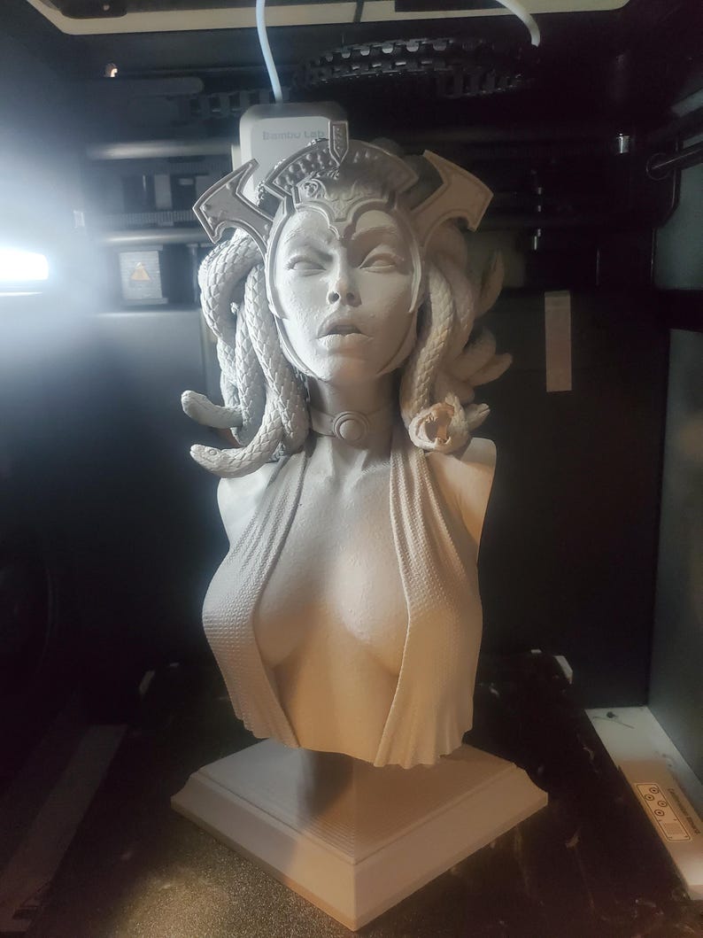 Medusa Bust Remastered - Etsy