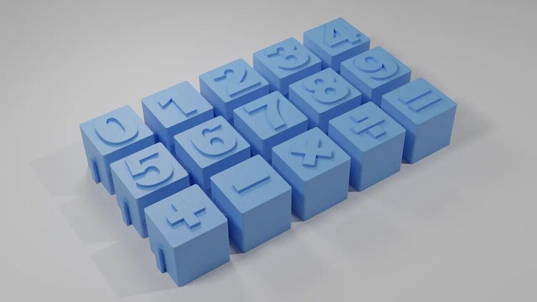 Educational Interlocking Number Blocks Toy - Etsy