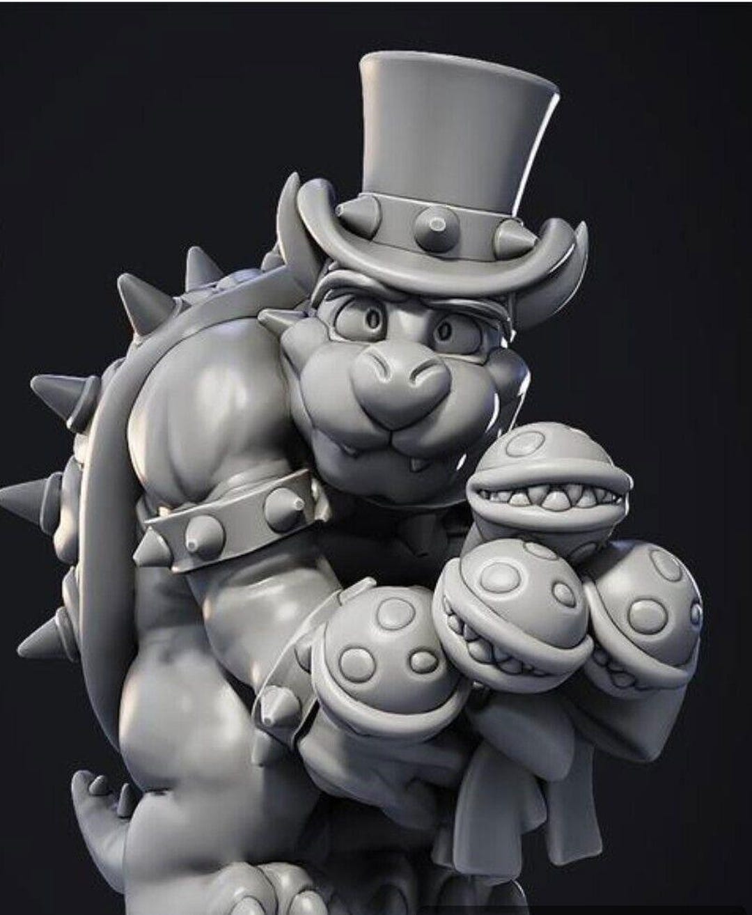 Bowser With Flowers - Etsy