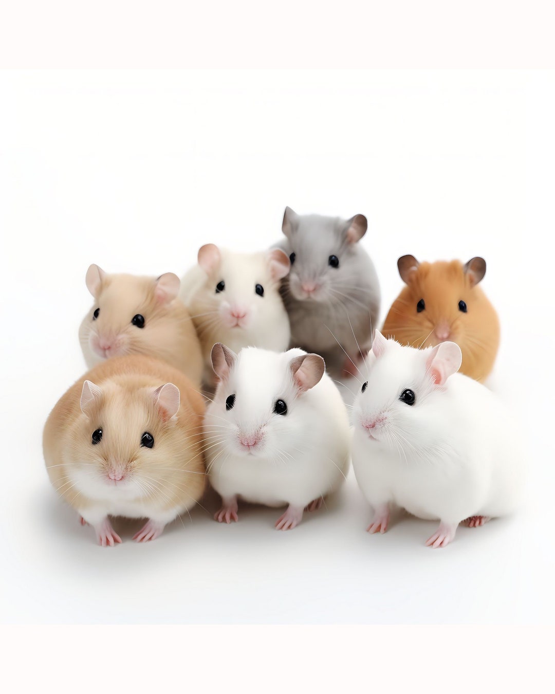 Printable Hamster Wall Art Nursery Animals Cute Living Room Digital ...