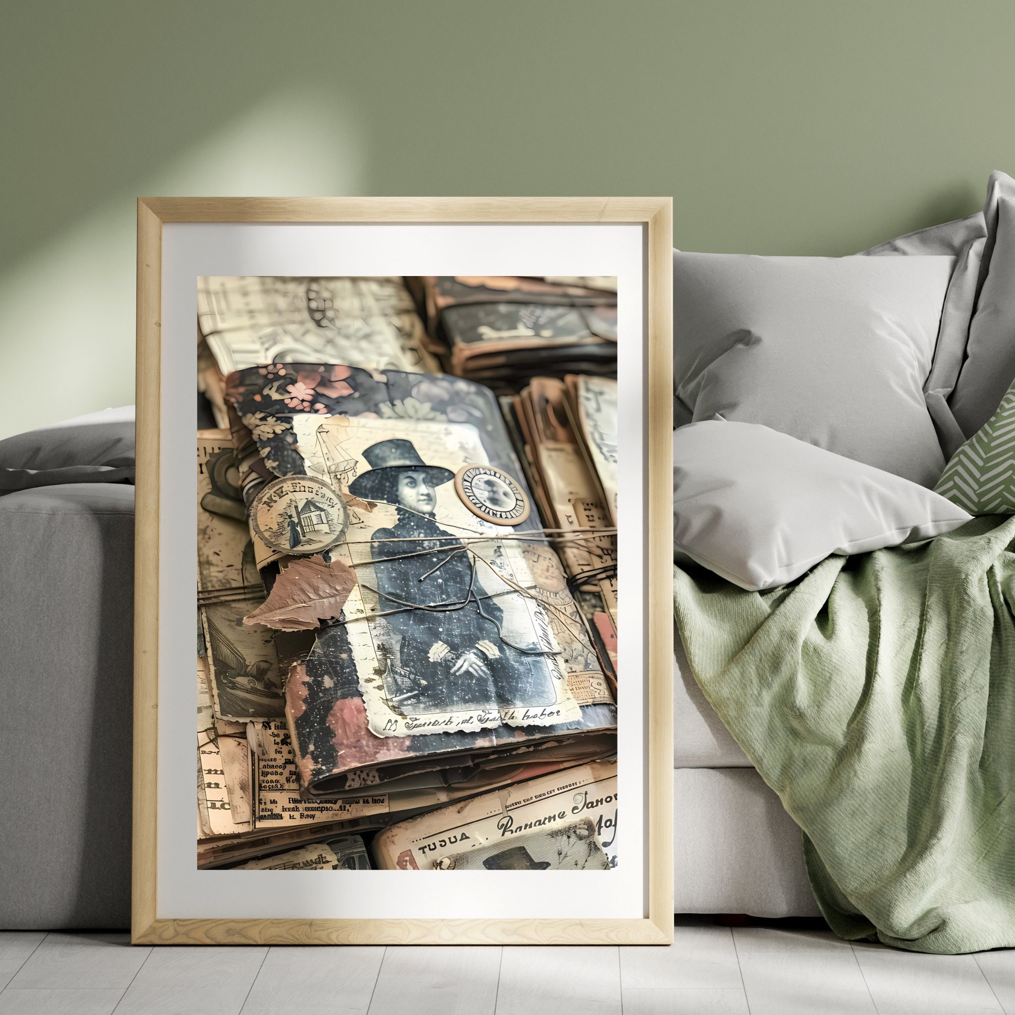 Vintage Travel Documents, Travel Journal, Grungy Photograph, Digital ...