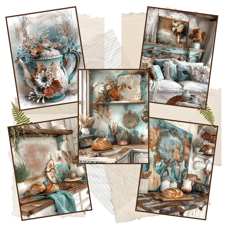 Cottagecore Journal Pages | Digital Paper | Cottage Core | Digital ...