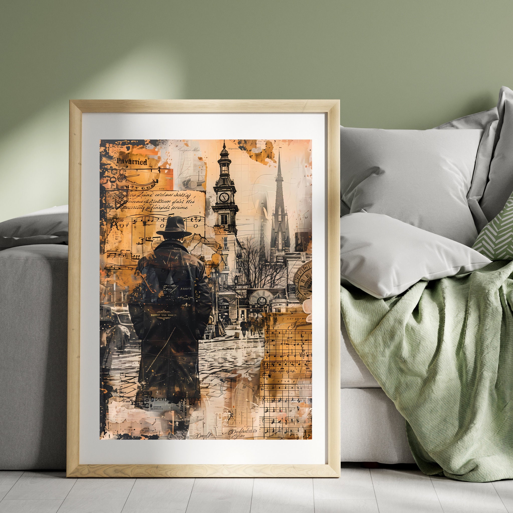 Vintage Grunge People Images, Printable Papers, Digital Download, Junk ...