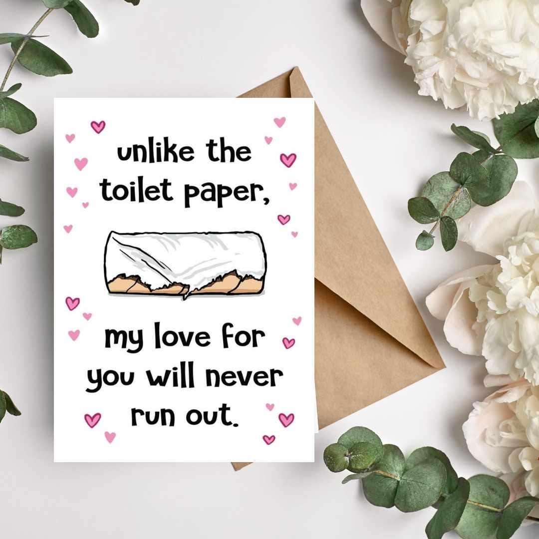 Funny Happy Valentine's Day Cards for Her/him,funny Romantic Valentine ...