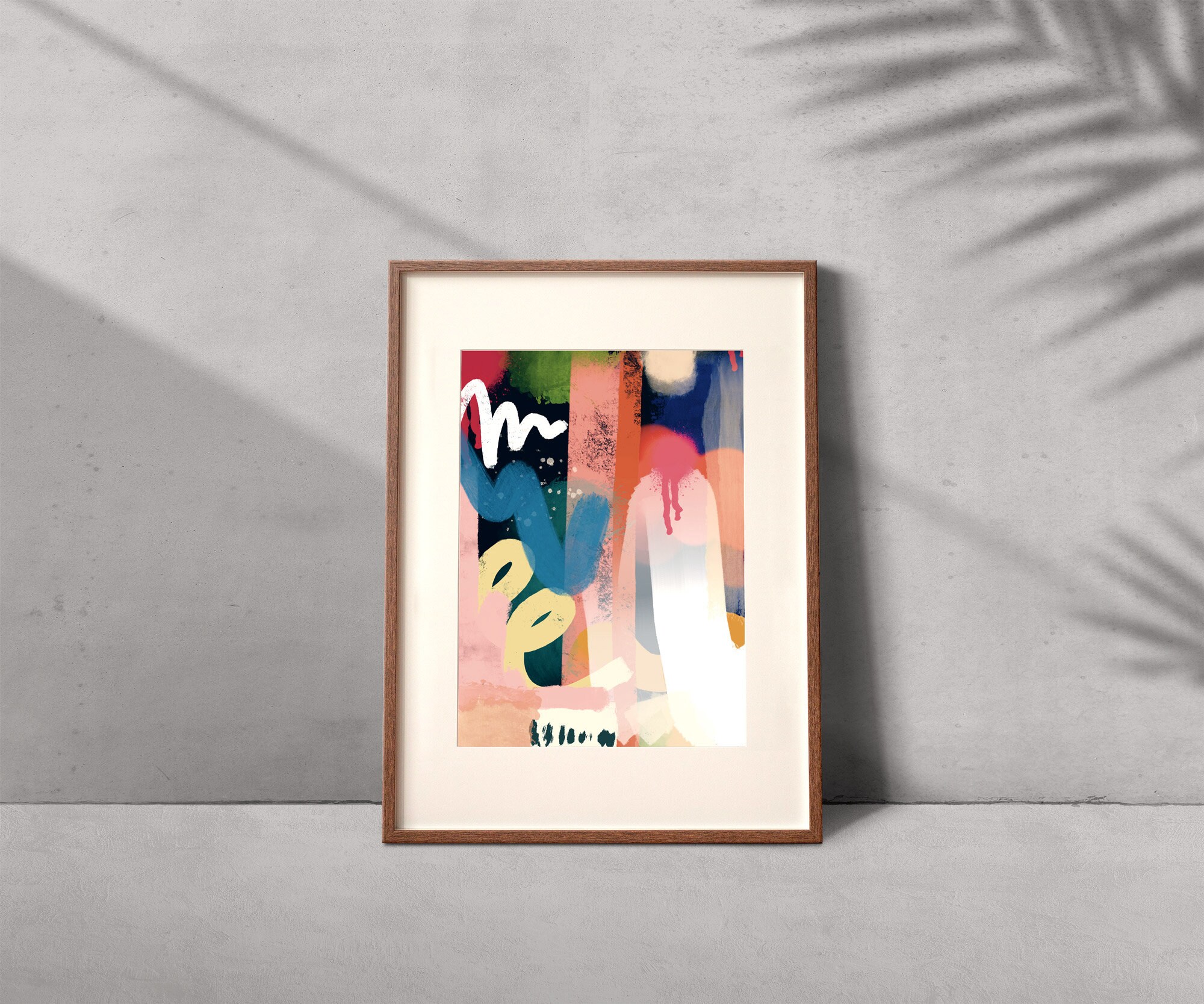 Decorative Poster, Abstract and Colorful, Art Print - Etsy