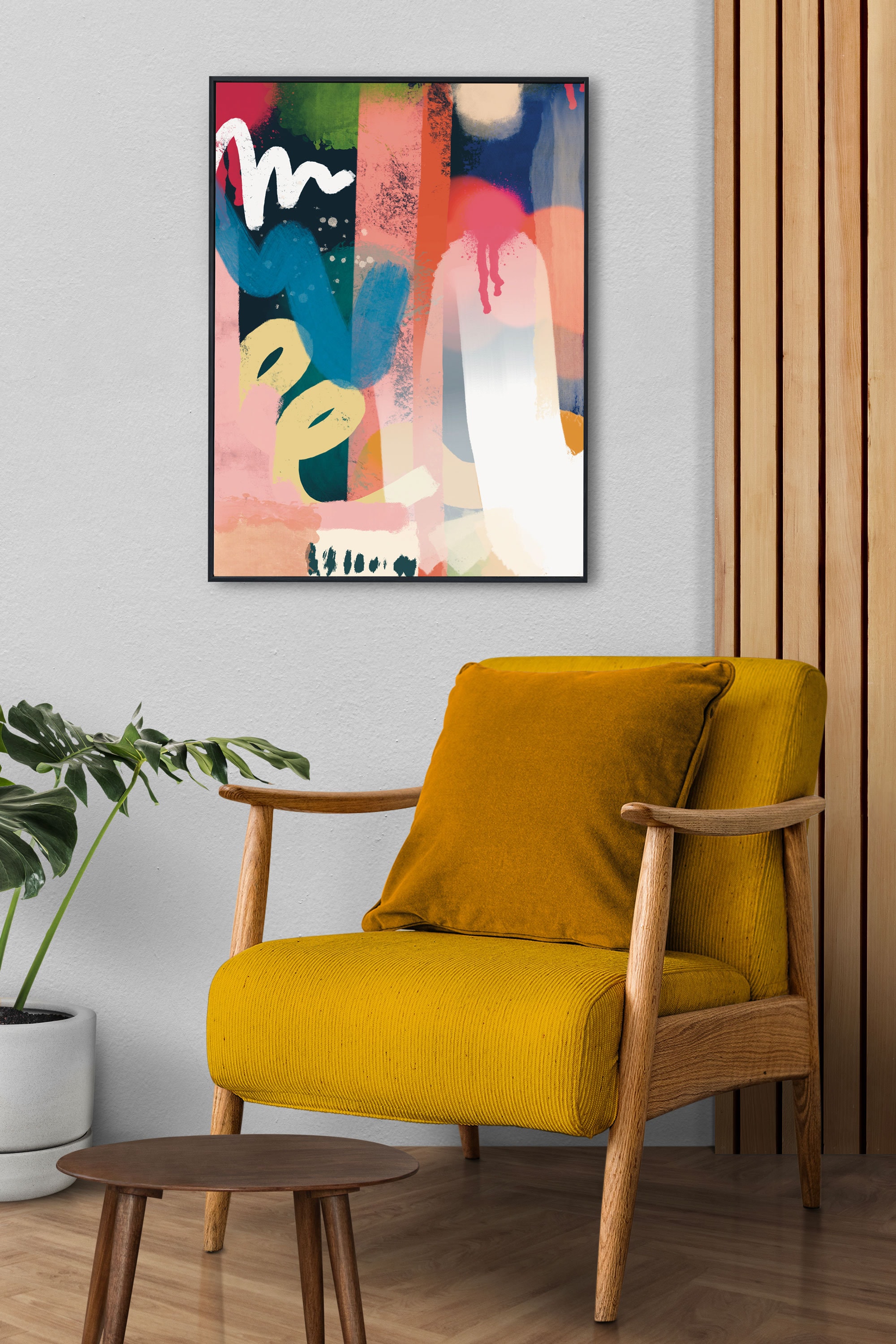 Decorative Poster, Abstract and Colorful, Art Print - Etsy