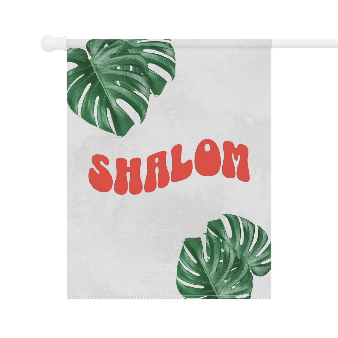 Tropical Shalom Garden and House Banner Embrace Nature's - Etsy