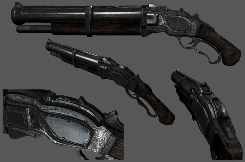 Bioshock Shotgun PDF Template - Free Foam Chain Tutorial Included With ...