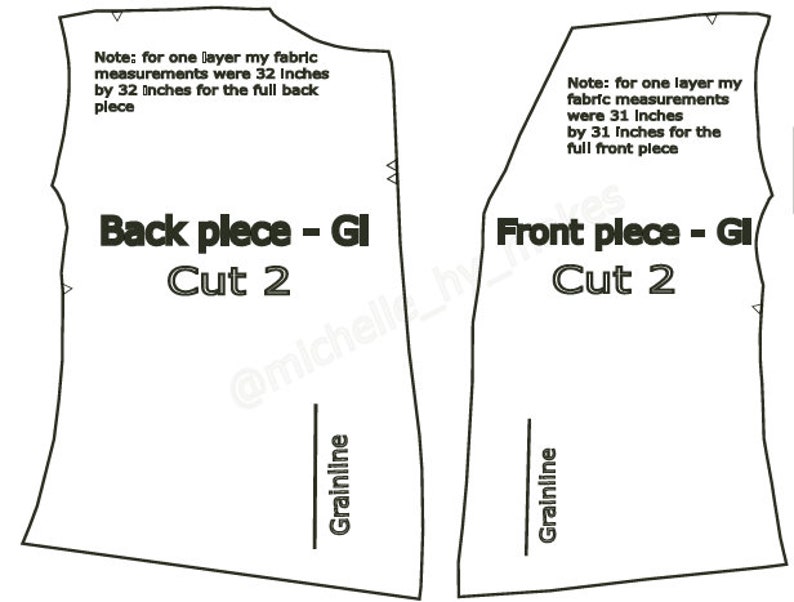 Hakama & Gi Sewing Pattern: Anime Cosplay Tutorial (PDF) - Etsy