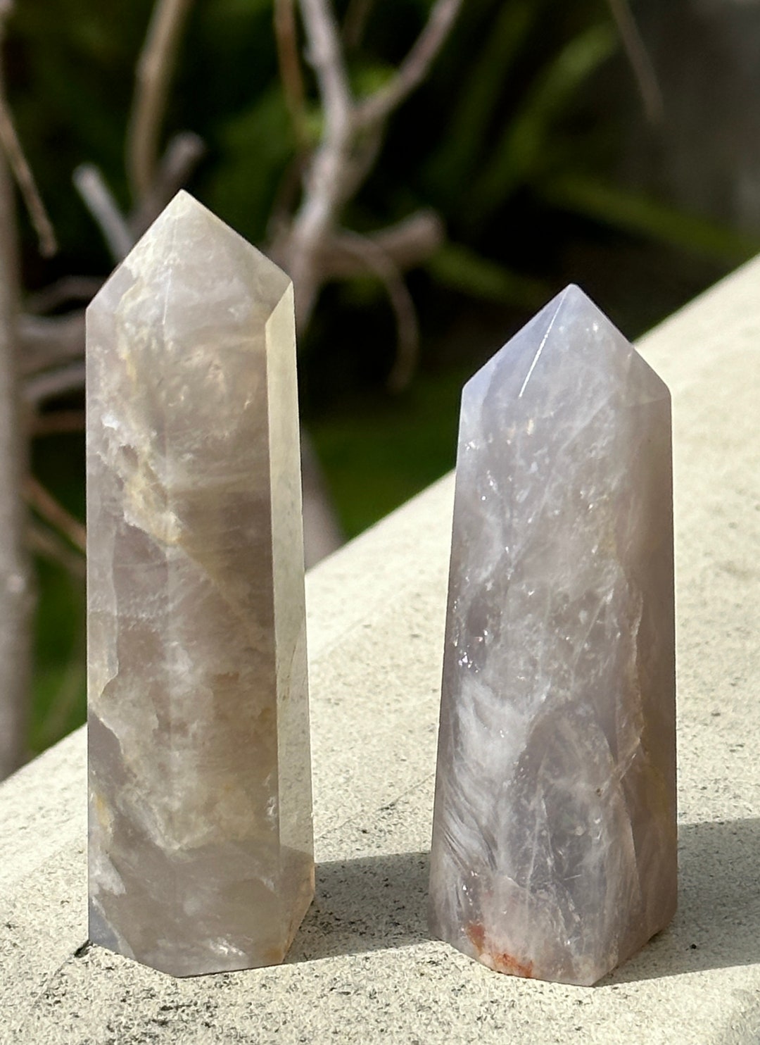 Blue Rose Quartz Towers | Ocean Sea Wave | Flashy | Transparent | Calm ...