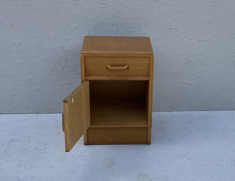 Mid Century G Plan E Gomme Danish Style Oak Bedside Cabinet Etsy Uk
