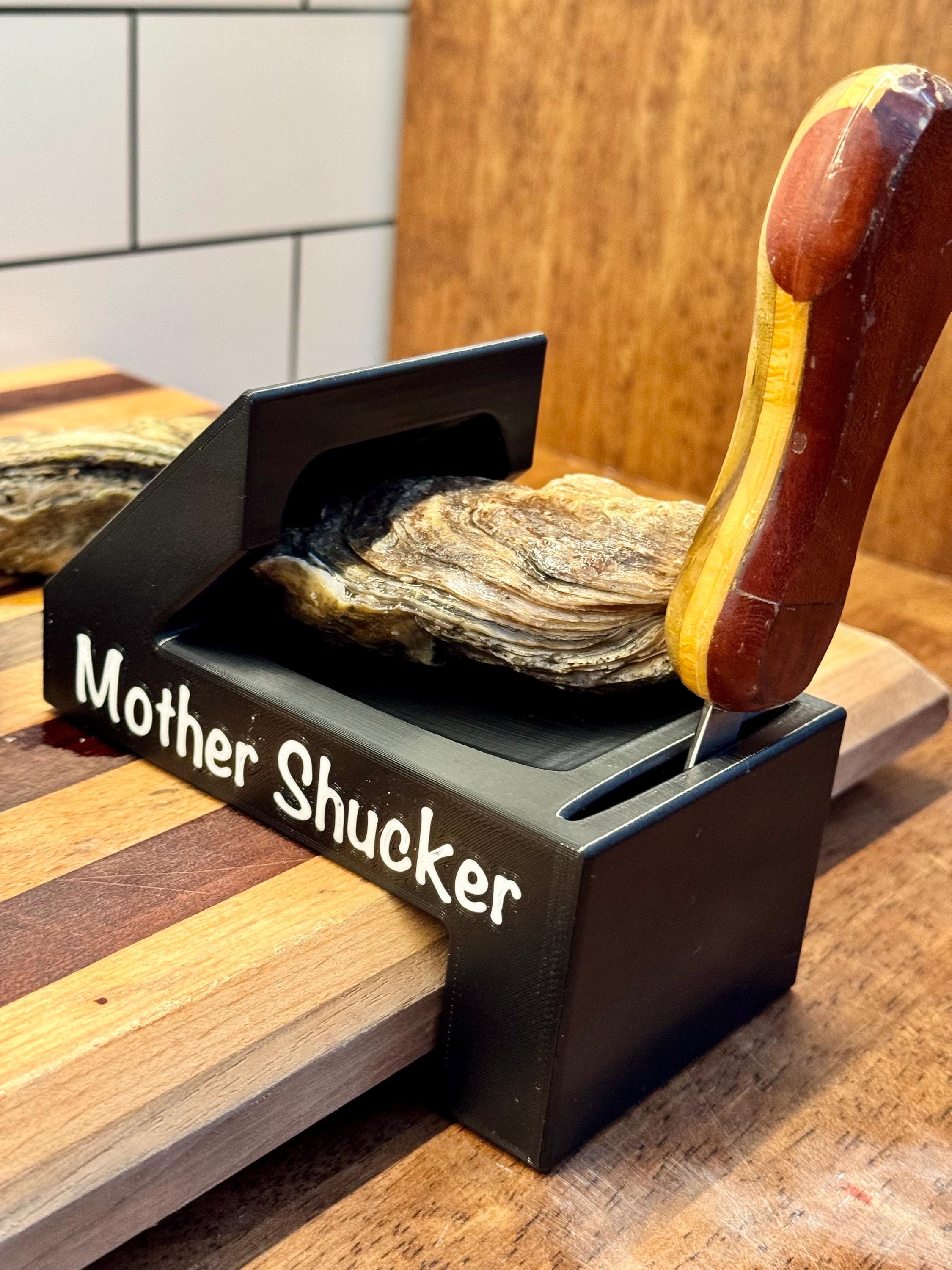 2-in-1 Oyster Shucking Wedge: Safe PETG Shucker Holder - Etsy