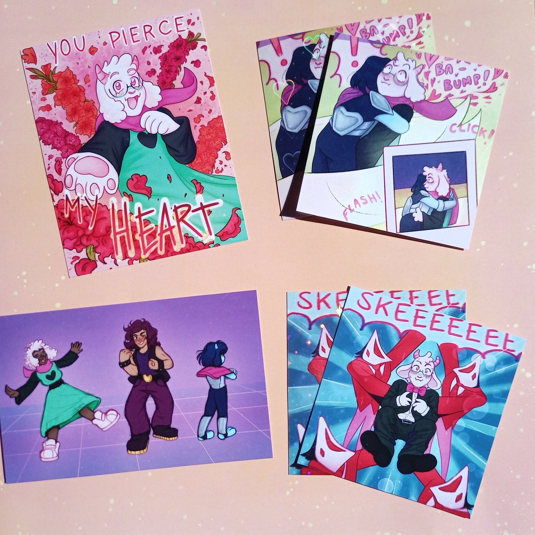 Ralsei Deltarune A6 Prints With Holo Option - Etsy Australia