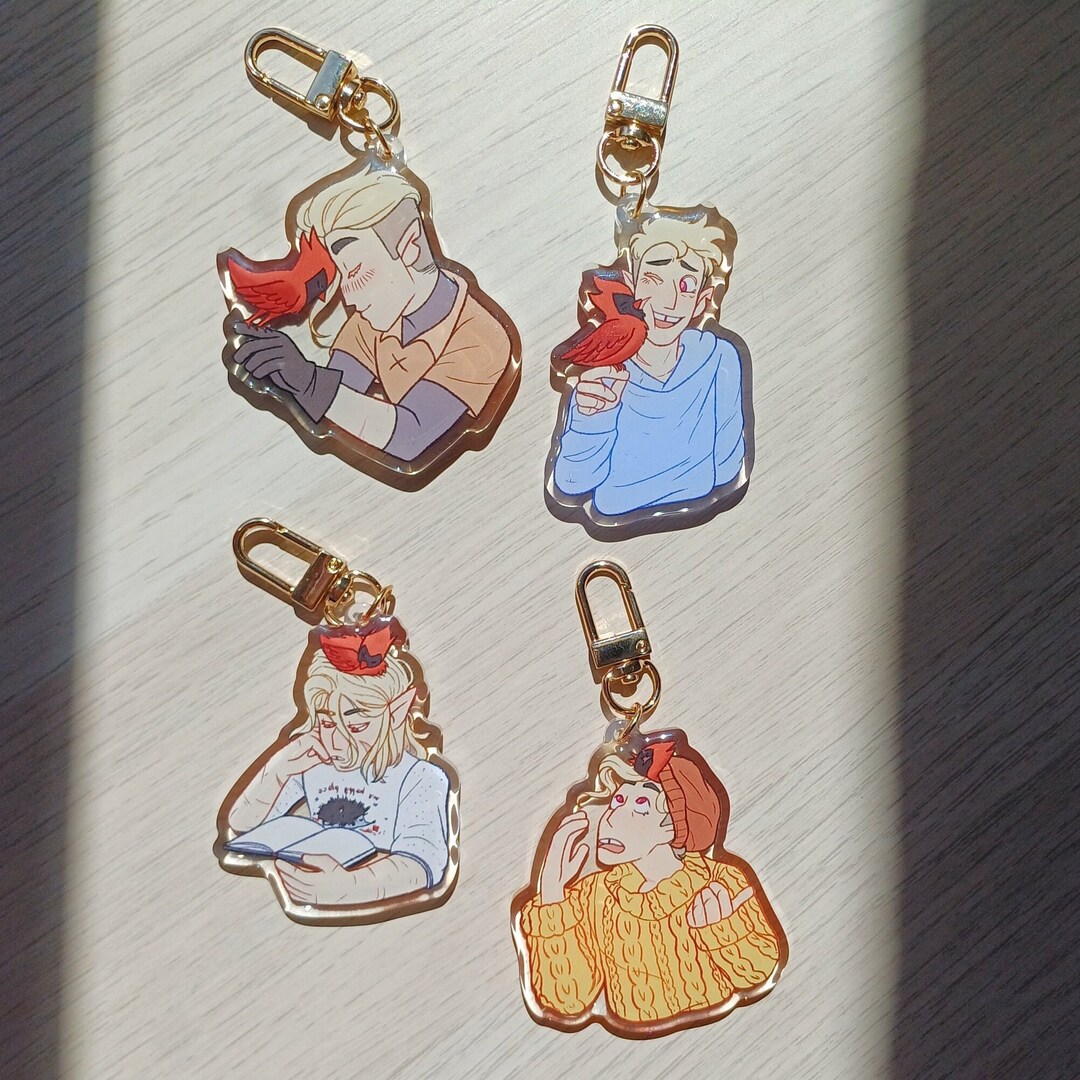 Hunter and Flapjack 2.5 Inch Keychain and Sticker Pack - Etsy
