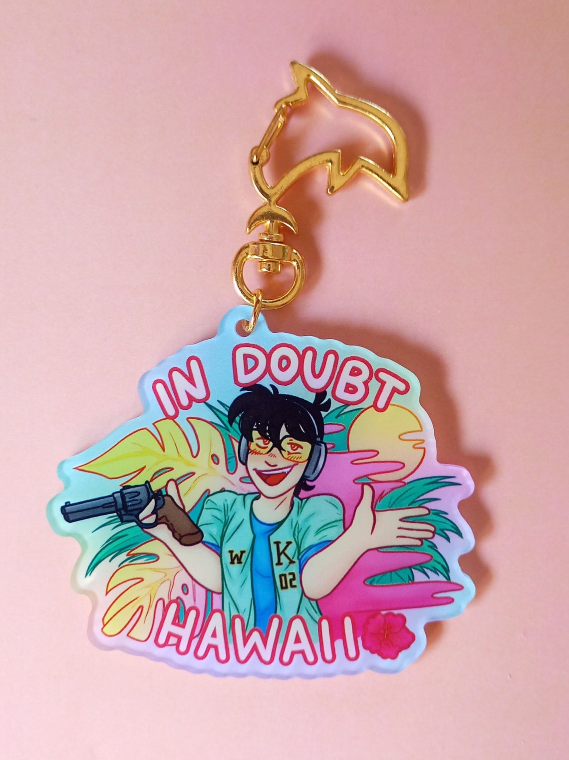 Hawaii Shinichi Detective Conan 3 Inch Keychain Sticker - Etsy