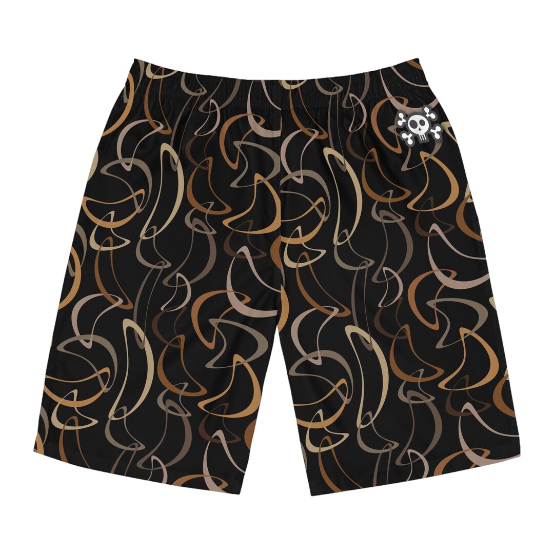 Abstract Potato Chips Men's Board Shorts - Etsy