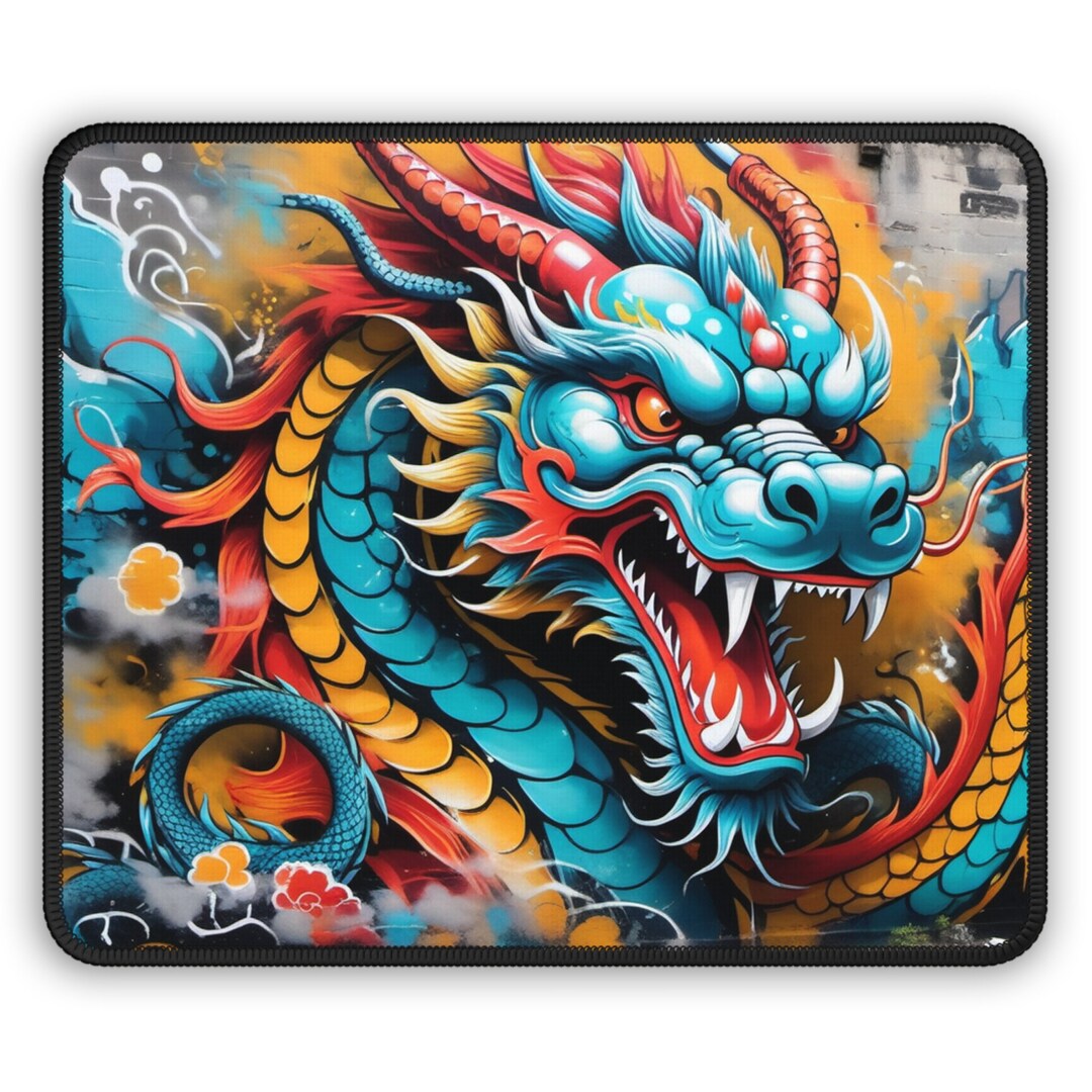 Chinese Dragon 2 Gaming Mouse Pad - Etsy