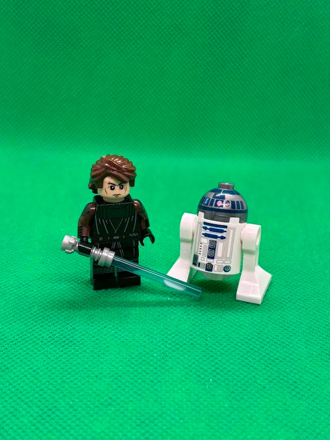 Anakin Skywalker Jedi Knight R2D2 Star Wars the Clone Wars Mini Figures ...