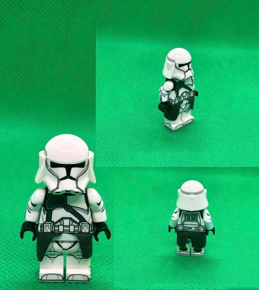 Phase 2 Heavy Clone Trooper Star Wars the Clone Wars Mini Figure - Etsy