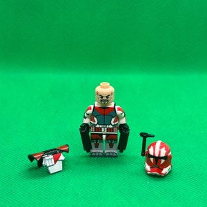 Commander Ganch Minifigure Clone Trooper - Etsy