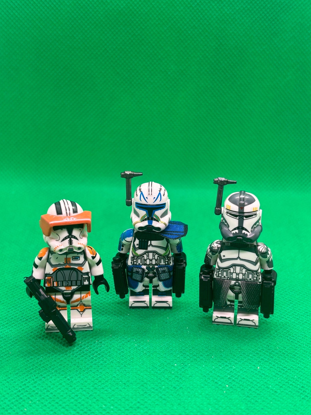 Captain Rex Commander Cody Commander Wolffe Star Wars Mini Figures Set ...