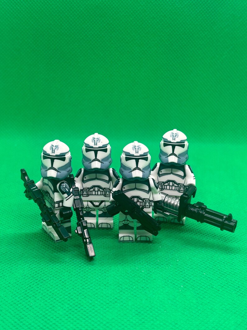 Wolfpack Clone Trooper Mini Figures Star Wars Battlefront Clone ...