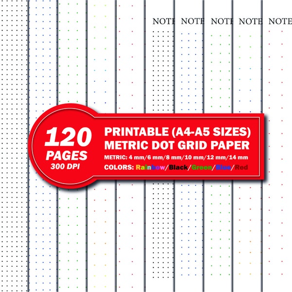 4mm Graph Paper - Etsy