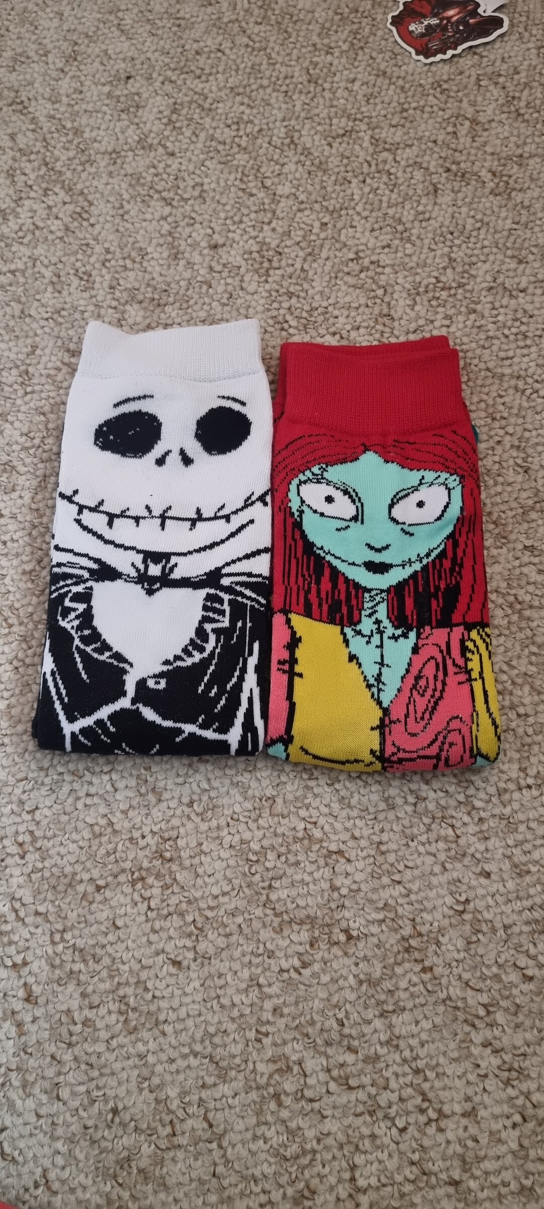 Disney Jack and Sally Socks. A Nightmare B4 Xmas - Etsy