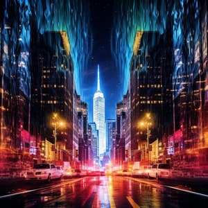 Digital Backdrop Captivating "urban Wonderland" - Etsy