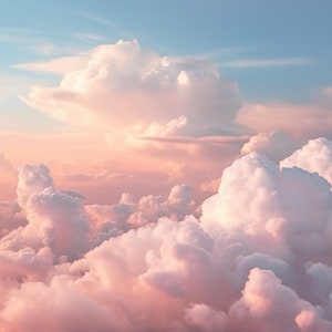 Digital Backdrop Captivating "dreamy Cloudscape" - Etsy