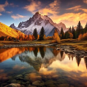 Digital Backdrop Majestic Mountain! - Etsy
