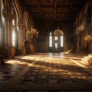 Digital Backdrop Fairy Tale Castle Study - Etsy