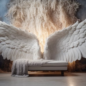 Digital Backdrop Extra Large Angel Wings Set 3! - Etsy