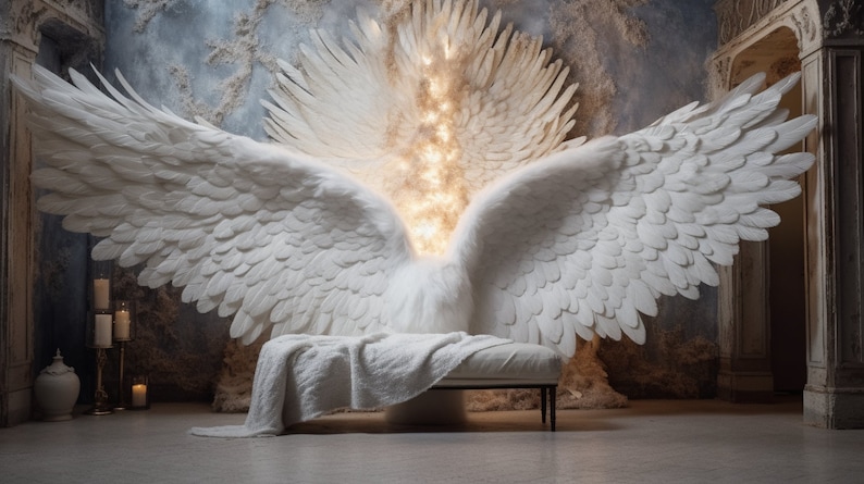 Digital Backdrop Extra Large Angel Wings Set 3! - Etsy