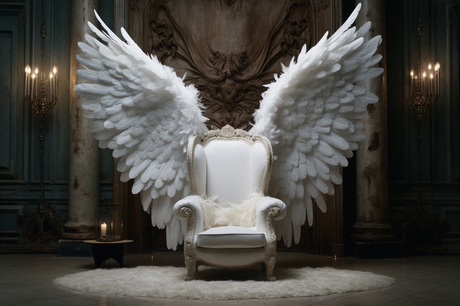 Digital Backdrop Extra Large Angel Wing Chairs! - Etsy